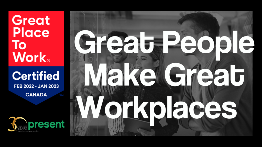 It’s Official, Present is a Great Place to Work® - Present